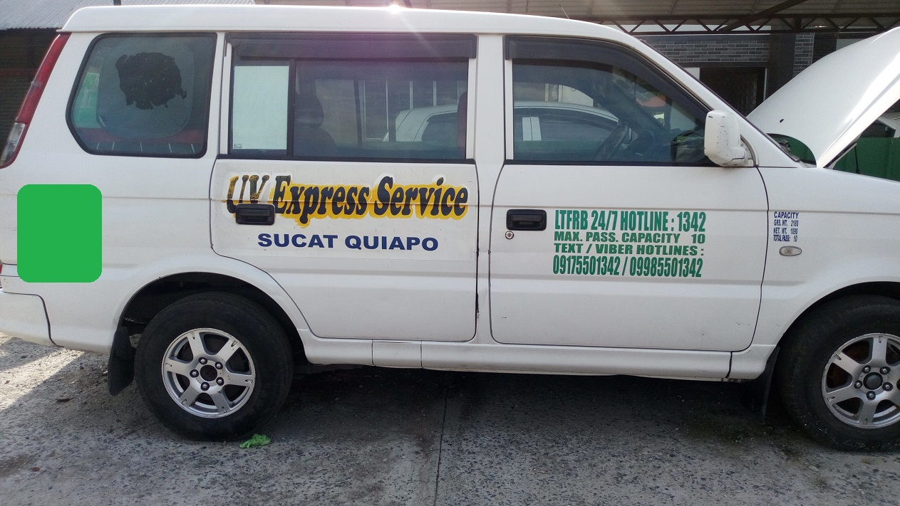 UV Express Sucat Quiapo / Sucat Lawton - Used Philippines
